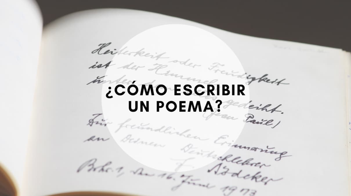 Técnicas sobre cómo escribir un poema - ¿Qué leer hoy?